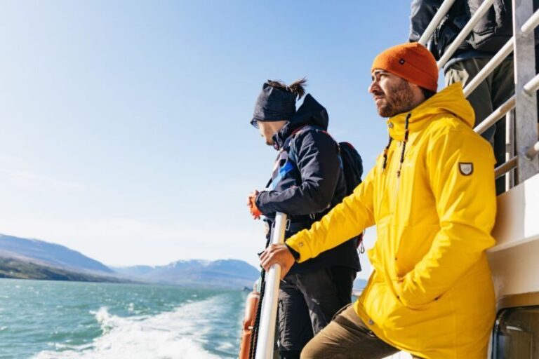 Akureyri: 3-Hour Classic Whale Watching Tour by Ship - What the Cruise Looks Like: From Fjord to Fantastic