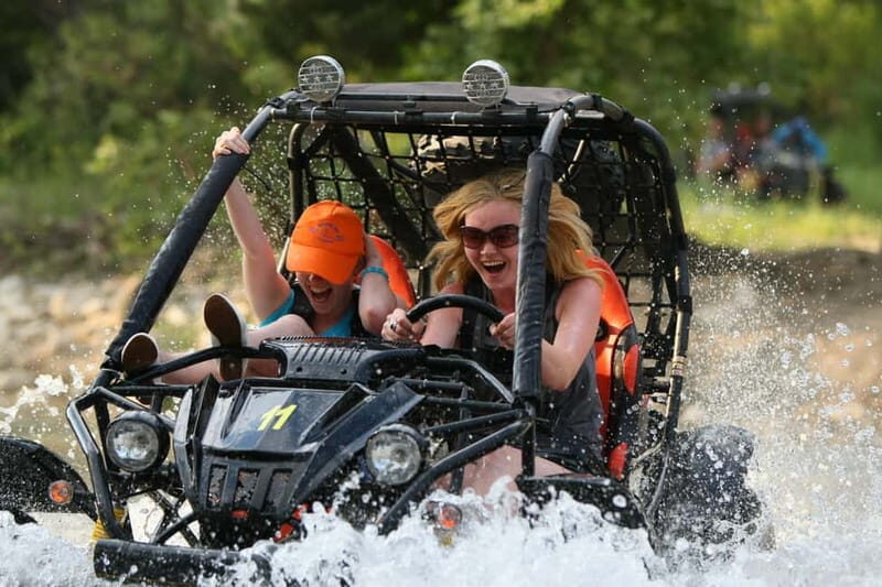 Alanya /Antalya /Side Rafting and Buggy, Quad Option Zipline - The Itinerary in Detail