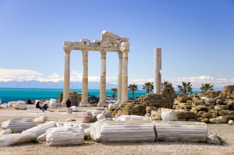 Alanya: Perge, Aspendos Theater & City of Side Private Tour - Transport, Timing, and Group Size