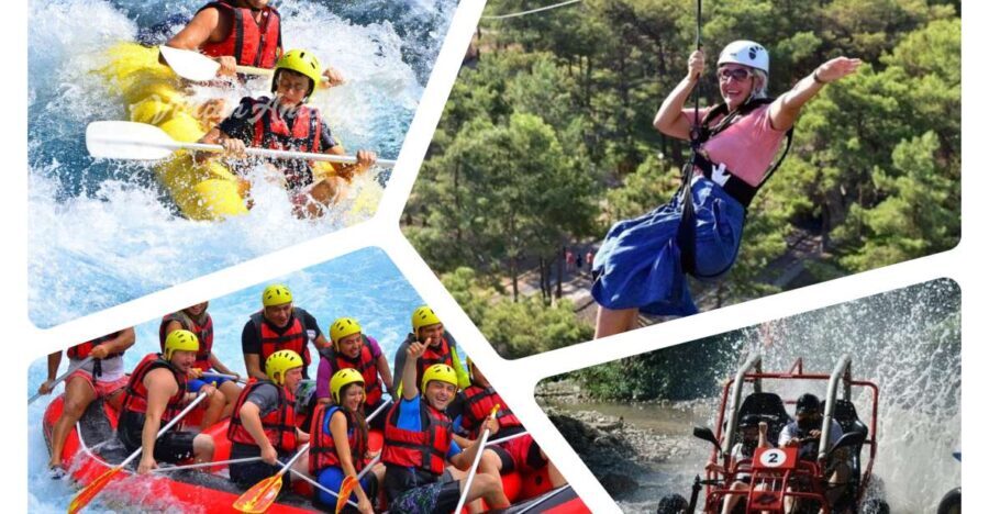 Alanya : Rafting, Quad/ Buggy & Zipline Adventure Combo Tour - Whats Included and Whats Not