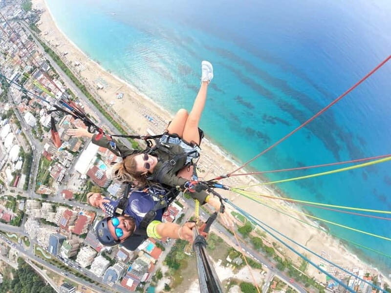 Alanya: Tandem Paragliding Experience with Video Option - The Itinerary in Detail
