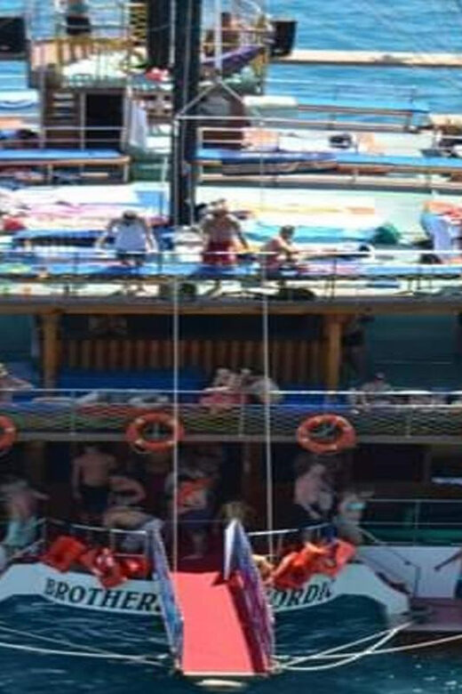 Alanya:Catamaran Tour with Lunch&Soft Drinks Animation Shows - What’s Included and What’s Not