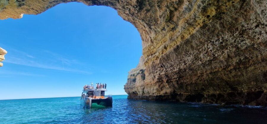 Albufeira: Coastline and Benagil Caves Tour by Catamaran - FAQs
