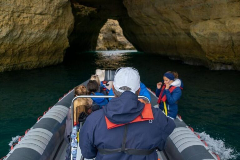 Albufeira: Dolphins, Benagil Caves and Coastline Boat Tour - What the Experience Feels Like