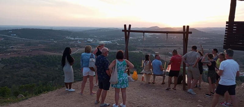 Albufeira: Jeep SunSet Tour & glass of wine - Exploring the Algarve Countryside in Style