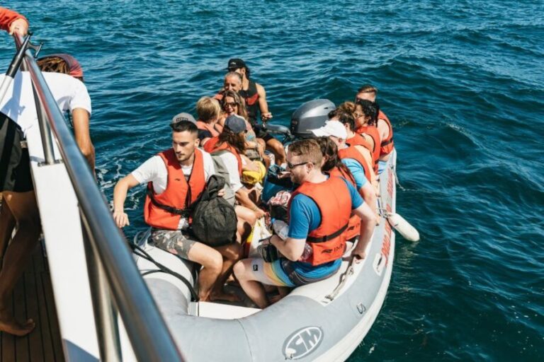 Albufeira: Sightseeing Cruise with Beach BBQ and Open Bar - The Itinerary in Detail