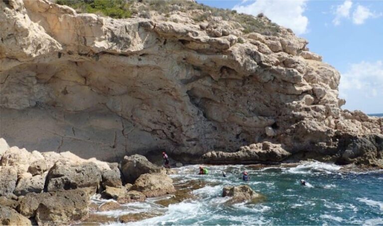 Alicante: Coasteering Adventure on Torres de la Villajoyosa - The Itinerary in Detail