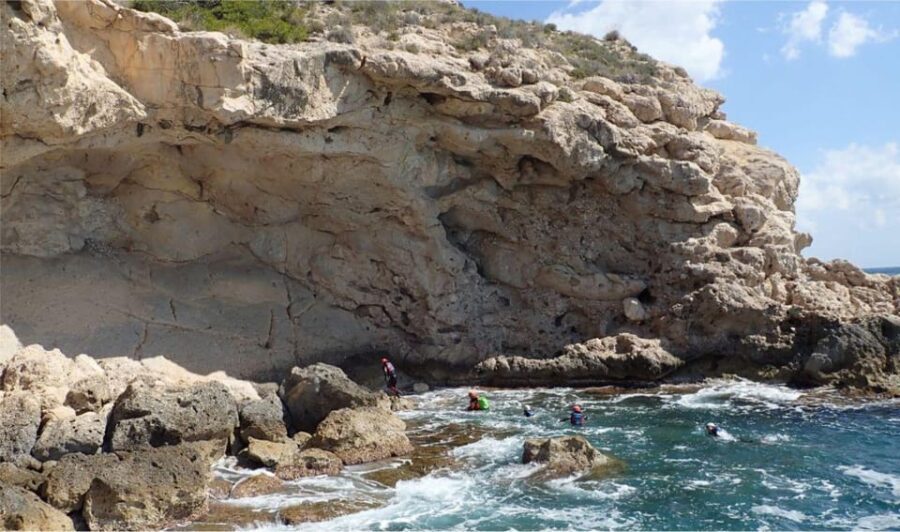 Alicante: Coasteering Adventure on Torres de la Villajoyosa - The Itinerary in Detail