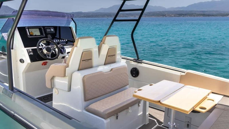 All Day Cruise to Ombrosgialos, Rethimno and Seitan Limania - Ombrosgialos and its Crystal Waters