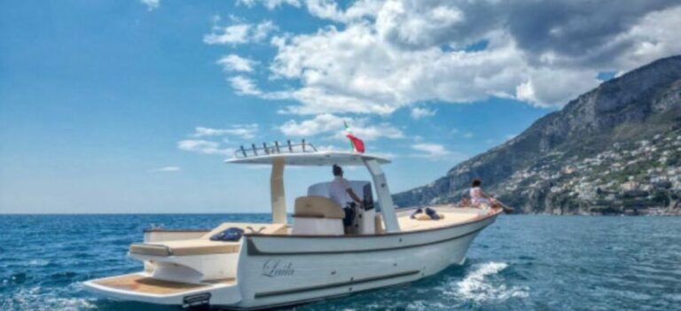 AMALFI COAST "Gozzo Sorrentino" Boat Tour Snorkeling & Caves - What to Expect Regarding Duration and Comfort