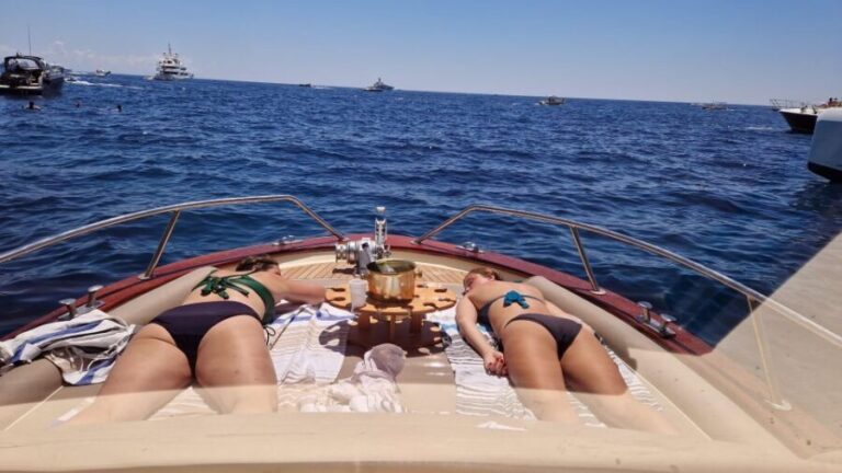 Amalfi Coast Private Comfort Boat Tour 7.5 - The Itinerary in Detail