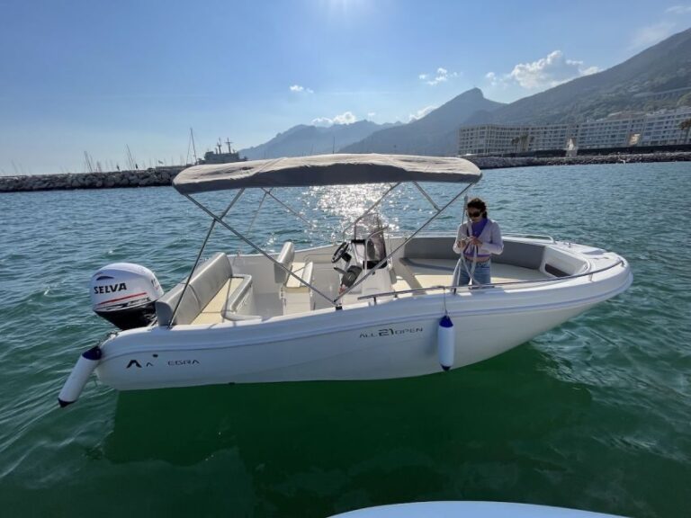 Amalfi coast tour with skipper from Salerno to Positano - Exploring the Amalfi Coast by Boat: What You Can Expect