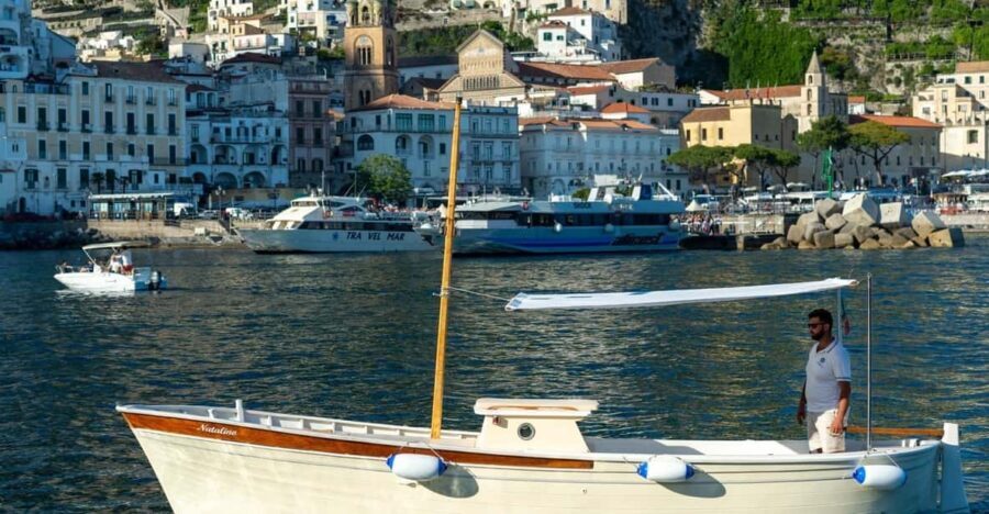 Amalfi cost boat: boat tour with traditional gozzo - What to Expect on Your Day