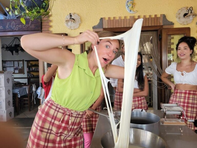 Amalfi: Learn how to make pasta, mozzarella and tiramisù! - What You Can Expect During the Experience