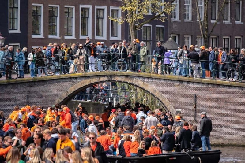 Amsterdam: Kings Day Boat Party with Unlimited Drinks - The Itinerary: What You Can Expect