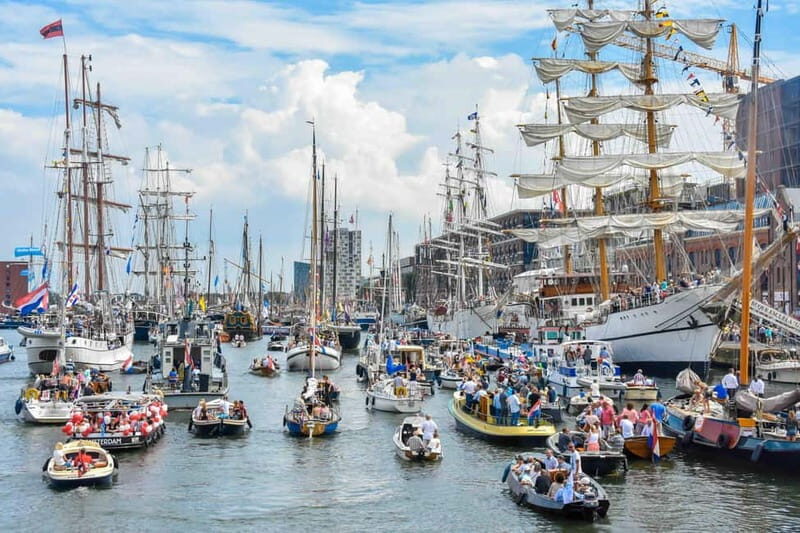 Amsterdam: SAIL 2025 Luxury Open Boat Cruise with Drink - The Experience Onboard