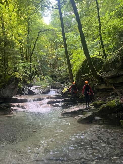Annecy: Canyoning at the Angon waterfalls - The Value of the Experience