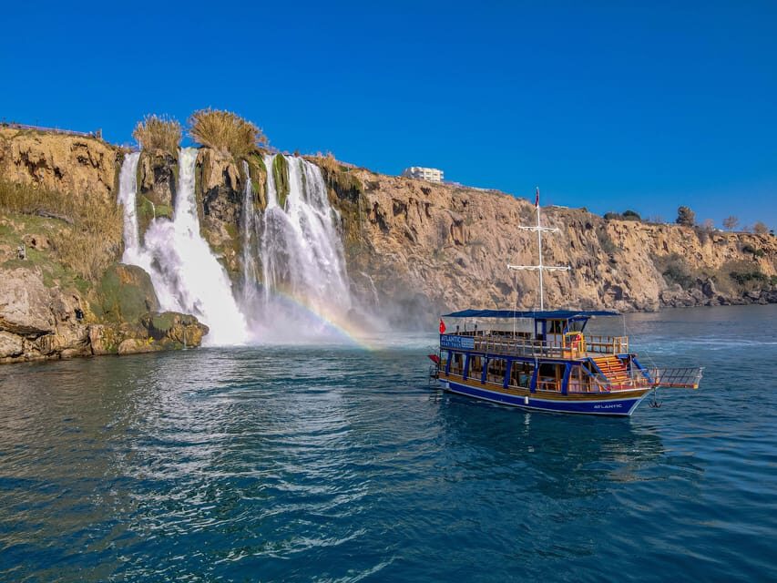 Antalya: Beach & Waterfalls Boat Trip w/ Lunch & Soft Drinks - Detailed Breakdown of the Itinerary