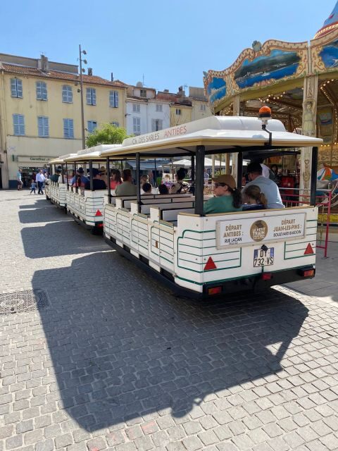 Antibes: 2-Way Little Train of Antibes Tour to Juan-les-Pins - Commentary and Information Content