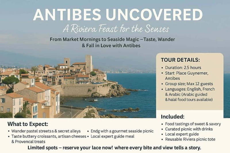 Antibes: Old Town Food Tour with Seaside Picnic - FAQs About the Antibes Old Town Food Tour