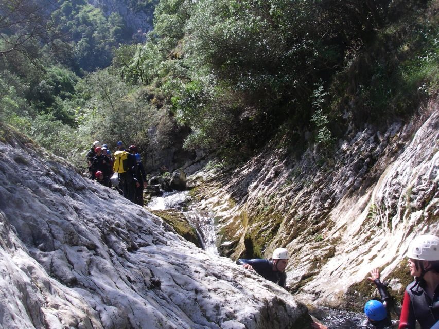 Asturias: Canyoning Adventure with 4 Levels to Choose From - What to Expect from the Itinerary