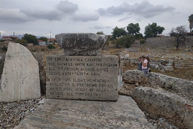 At the footsteps of St.Paul - Athens&Corinth tour - Experience a Journey Through Greece’s Historic Heart on the "At the Footsteps of St. Paul" Tour