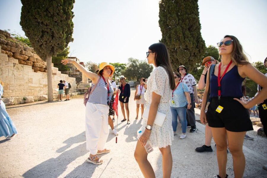 Athens: Acropolis Guided Walking Tour & Plaka Audio Tour - Key Points
