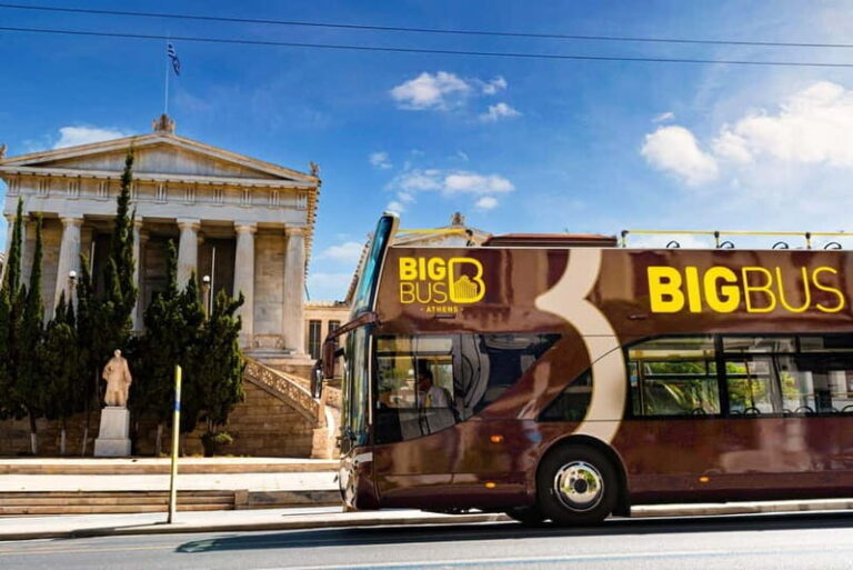 Athens: Big Bus Hop-on, Hop-off Tour by Open-Top Bus