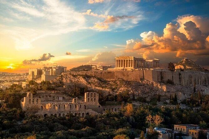 Athens Iconic Highlights & Lake Vouliagmeni Thermal Spa Day Tour - Breathtaking Views from Lykavittos Hill