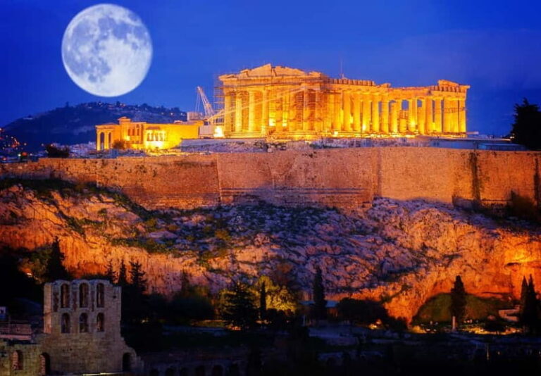 Athens Night Walking Tour - Detailed Breakdown of the Itinerary