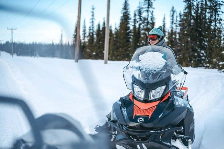 Aurora Hunt on Snowmobile - small groups - Practical Details and Value