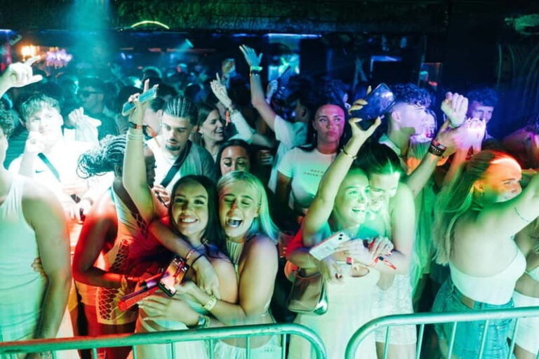 Ayia Napa: Agenda White Party - Pambos Napa Rocks Main Stage - Atmosphere and Crowd