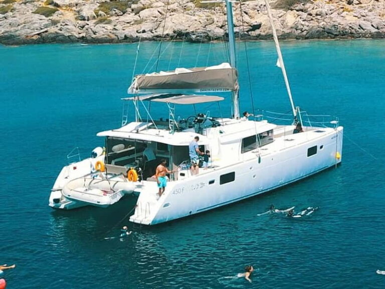 Ayia Napa: Premium Catamaran Sailing Cruise with Lunch - Transportation & Timing