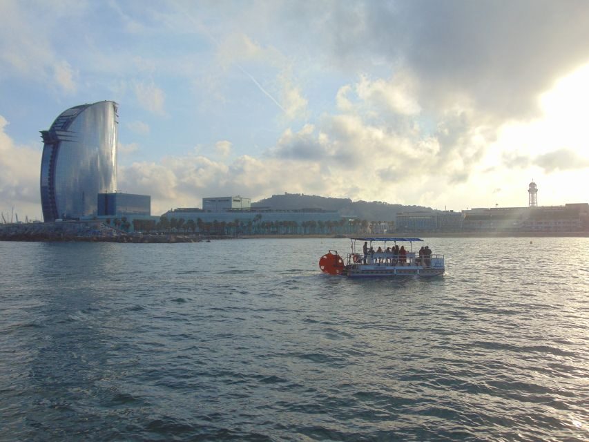 Barcelona: 1.5-Hour Private Scenic Pedal Boat Tour - Detailed Breakdown of the Itinerary