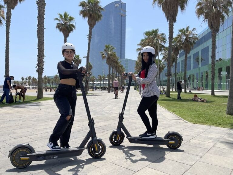 Barcelona: 2-Hour e-Scooter Tour - The Practical Side: What to Expect
