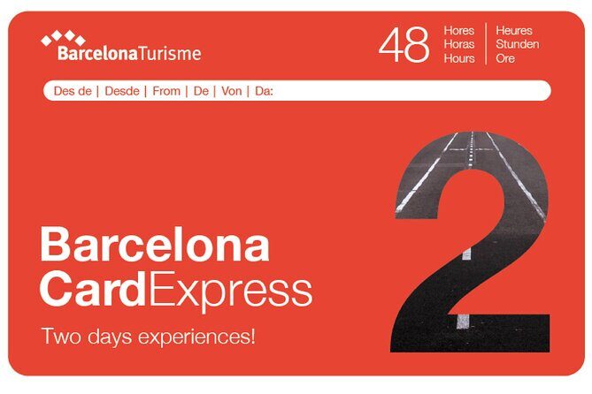 Barcelona Card Express. 48h - Transport: Effortless Navigation