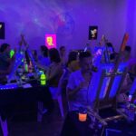 Barcelona: Fluorescent Paint and Wine Workshop - Authenticity and Reviews