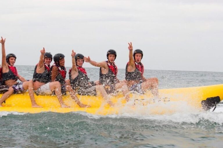 Barcelona: Inflatable Banana Boat Ride