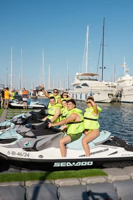 Barcelona: Jet ski rental without a license - The Experience at a Glance