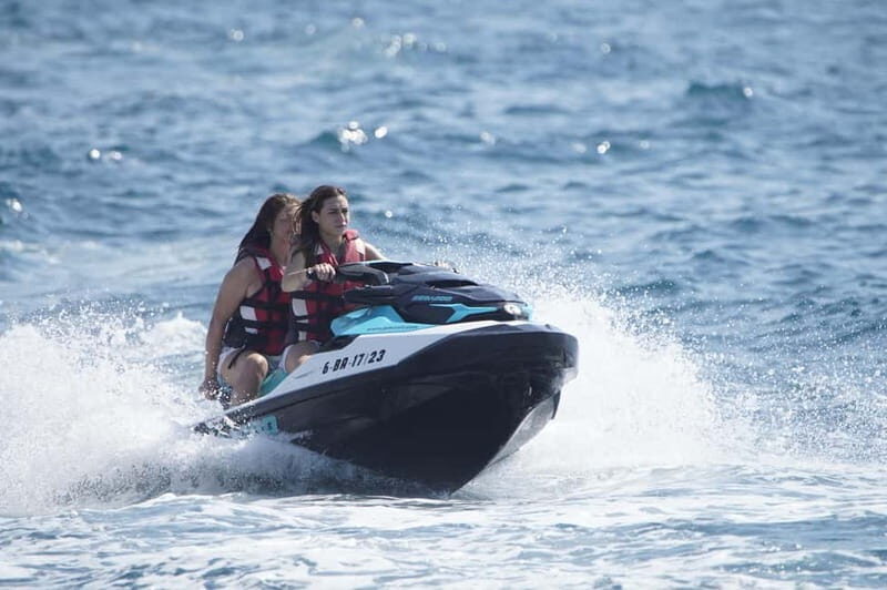 Barcelona: Jetski No Licence Tour Hotel W - Photos included - What Youll See and Experience