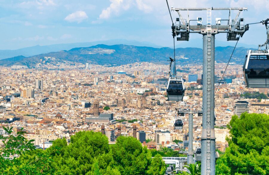 Barcelona: Montjuïc Cable Car Ticket with Audio Guide - The Itinerary Breakdown