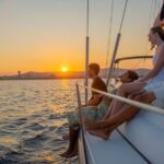 Barcelona: Sailing boat ride with sunset, wine and snacks - The Experience in Detail