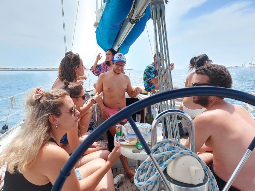 Barcelona Sailing Tour Drinks, snacks Swim & Stunning Views - How the Experience Unfolds