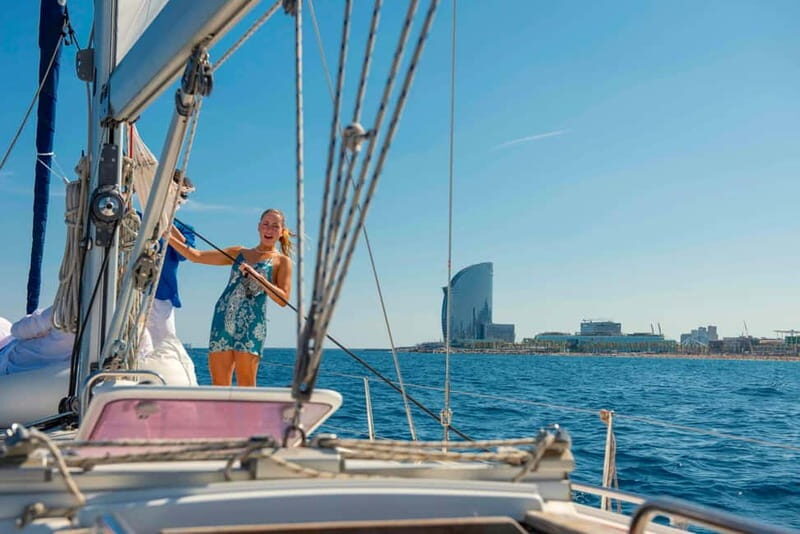 Barcelona: Sailing Tour with Young Local Captain & Drinks - Exploring the Mediterranean Coast and Iconic Sights