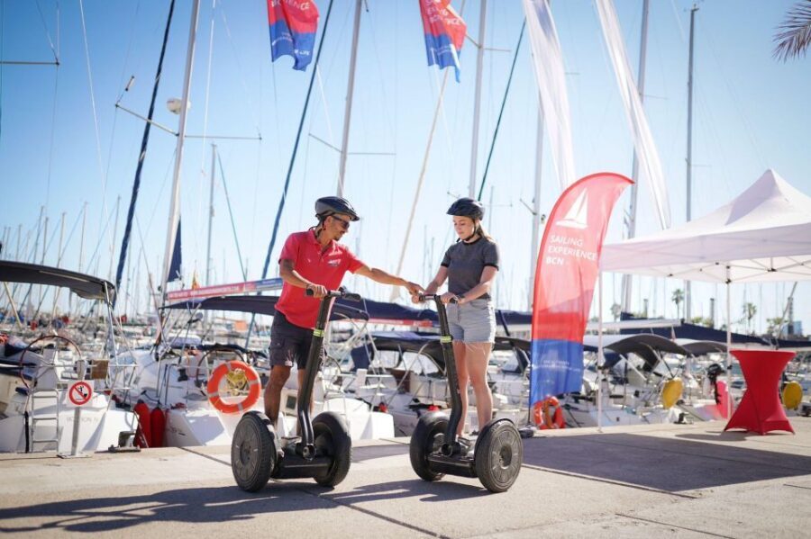 Barcelona: Segway Tour & Sailing Experience - What’s Included and What’s Not