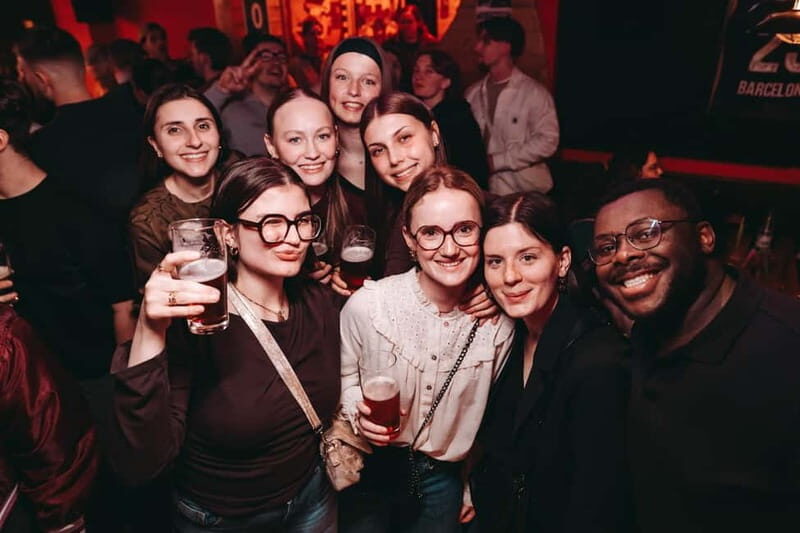 Barcelona Social Drinks Experience+Karaoke "Travellers Tour" - Transportation, Timing, and Group Size