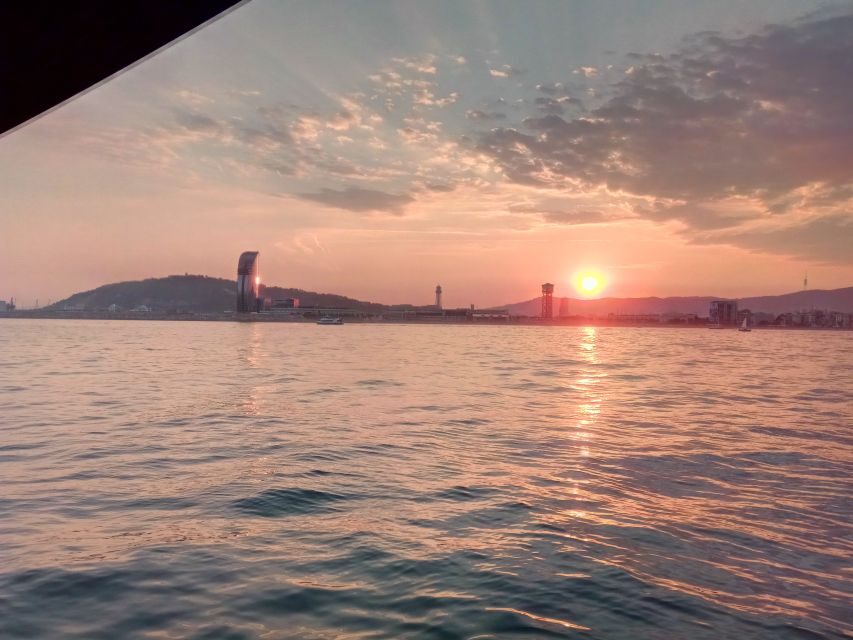 Barcelona: Sunset Sailing Tour with Open Bar & Snacks - The Detailed Itinerary