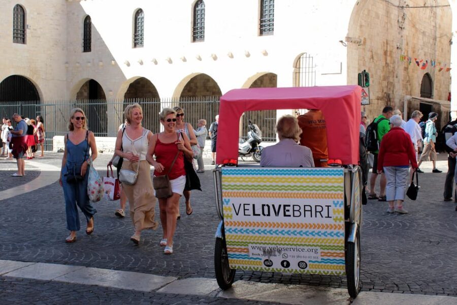 Bari: Old Town Guided Eco-Friendly Rickshaw Tour - The Value of the Tour