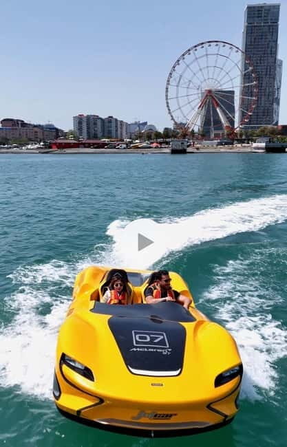 Batumi: Private, Delightful Car boat Ride at Black Sea - The Itinerary