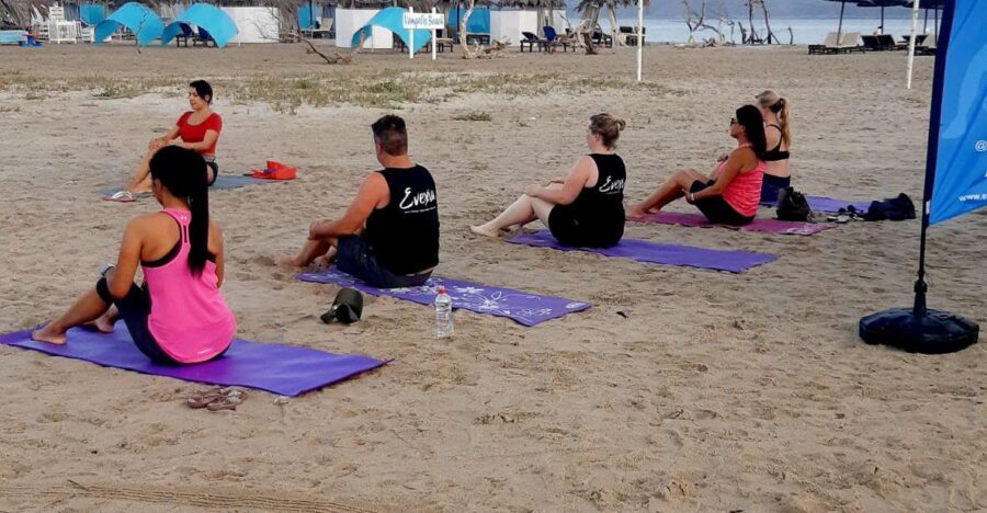 Beach Pilates on Tigaki Beach - Key Points